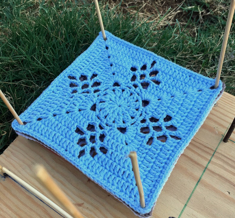 Granny Square Pattern Victorian Lattice Square CROCHET - Etsy