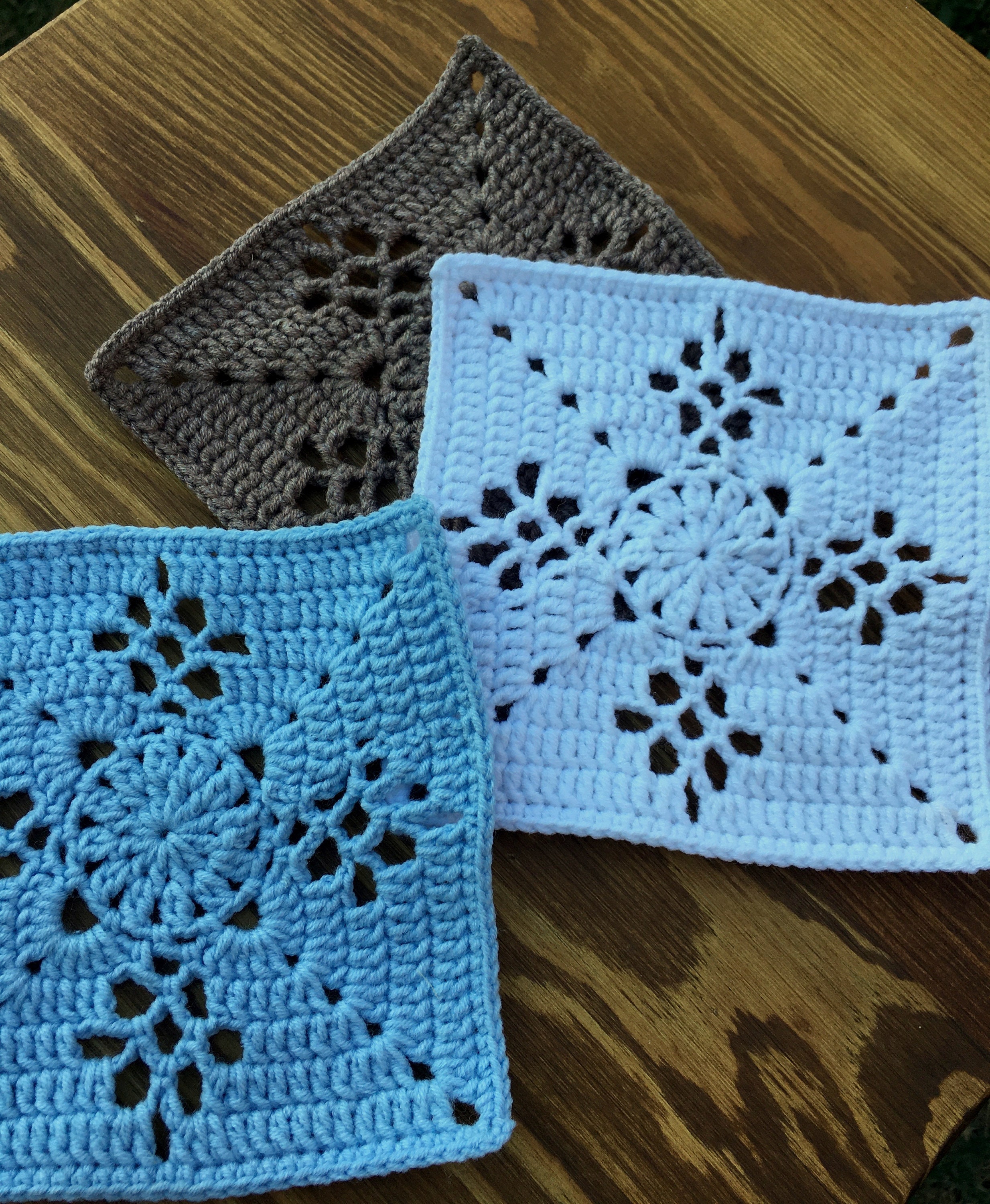 Granny Square Pattern Victorian Lattice Square CROCHET - Etsy