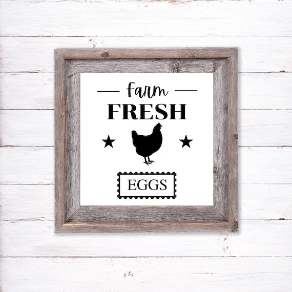 Farm Fresh eggs sign farm sign printable sign printable | Etsy