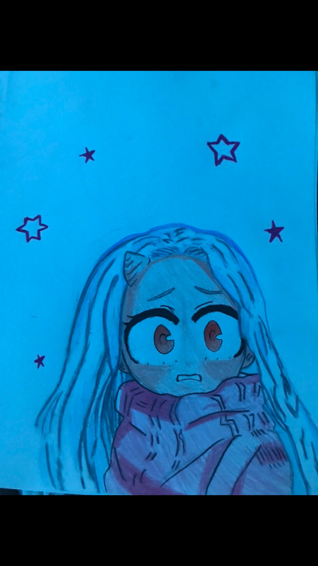 Eri Drawing Colored Pencil - Etsy