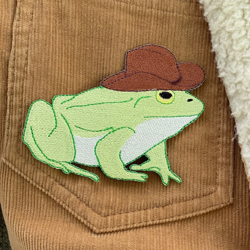 Frog Patch - Etsy