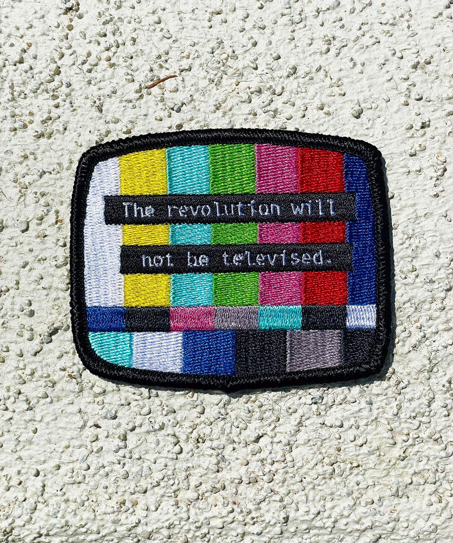 Embroidered Revolution Iron-on Patch - Etsy