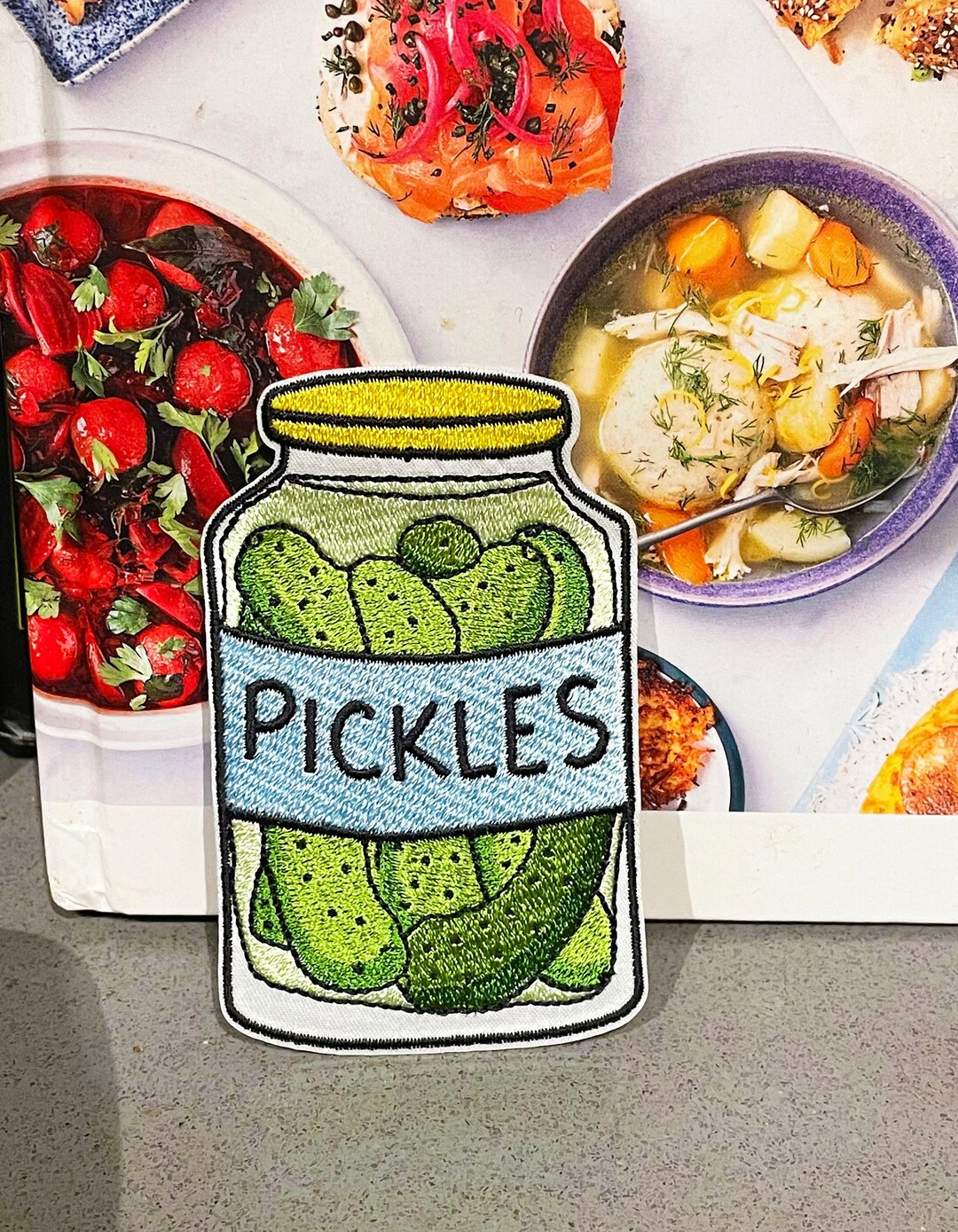 Pickle Jar Patch - Etsy