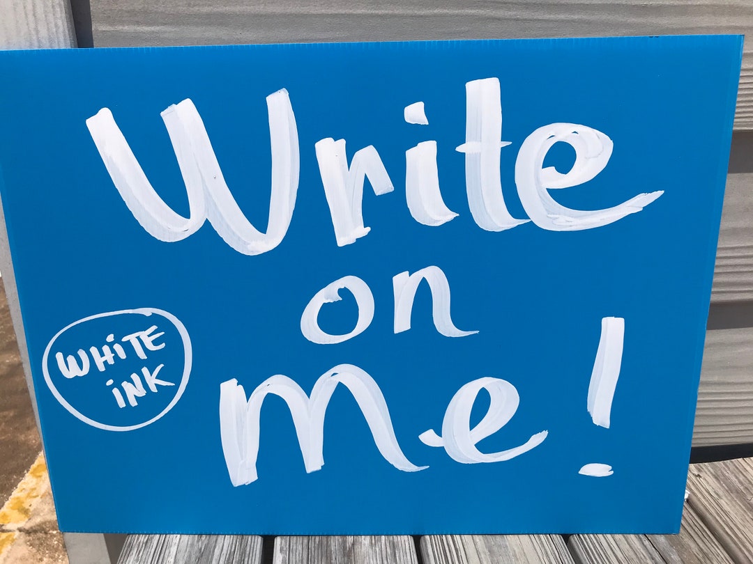 50 Blank Light Blue Yard Signs 24x18 Corrugated Plastic 4 Mm, Lawn Sign ...