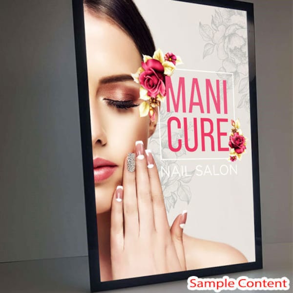 Lighted Poster Box - Etsy