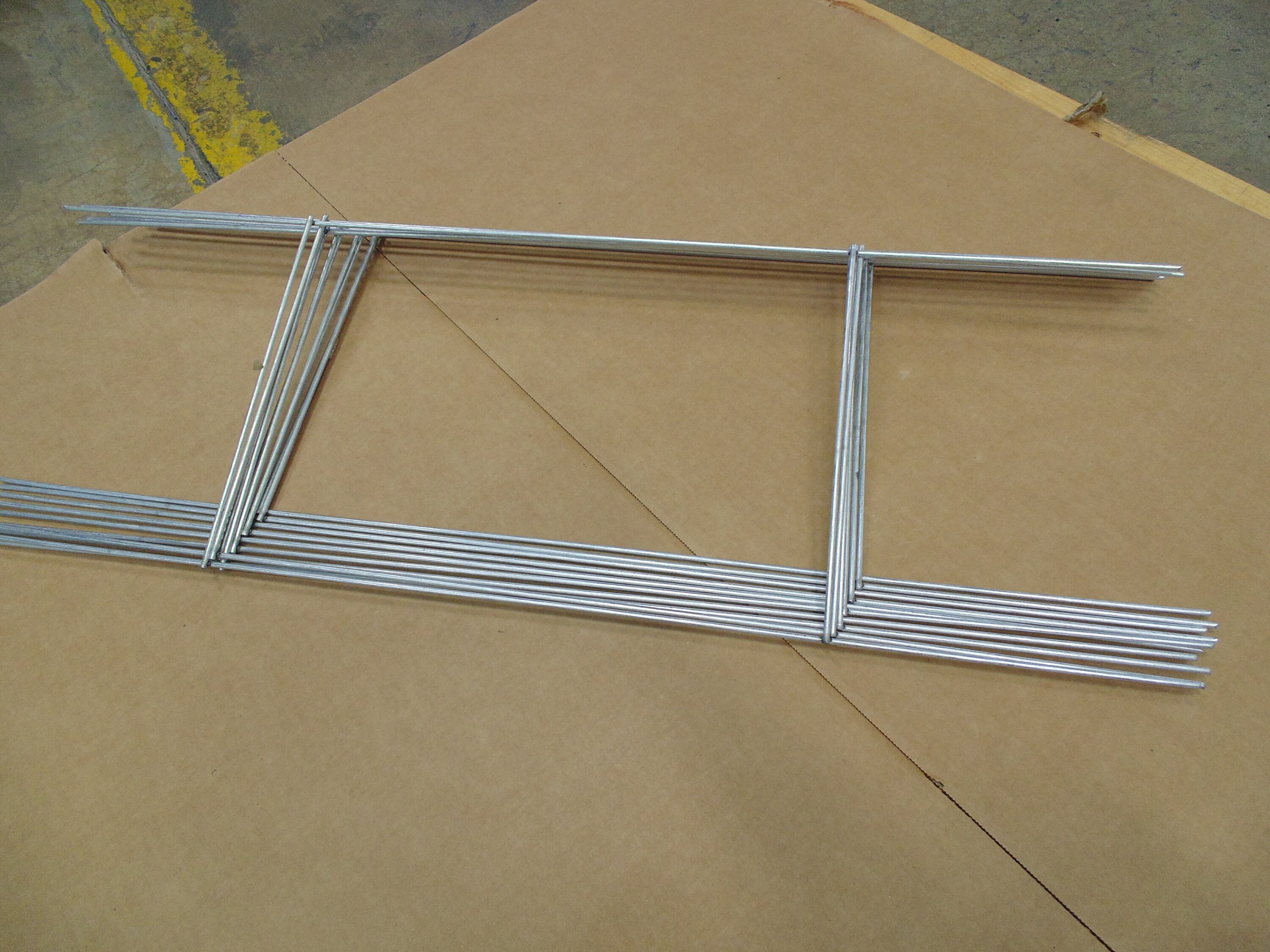 Pack of 50 Wire Stake 10 X 30 Inch X 9 Gauge Galvanized Wire Use With ...