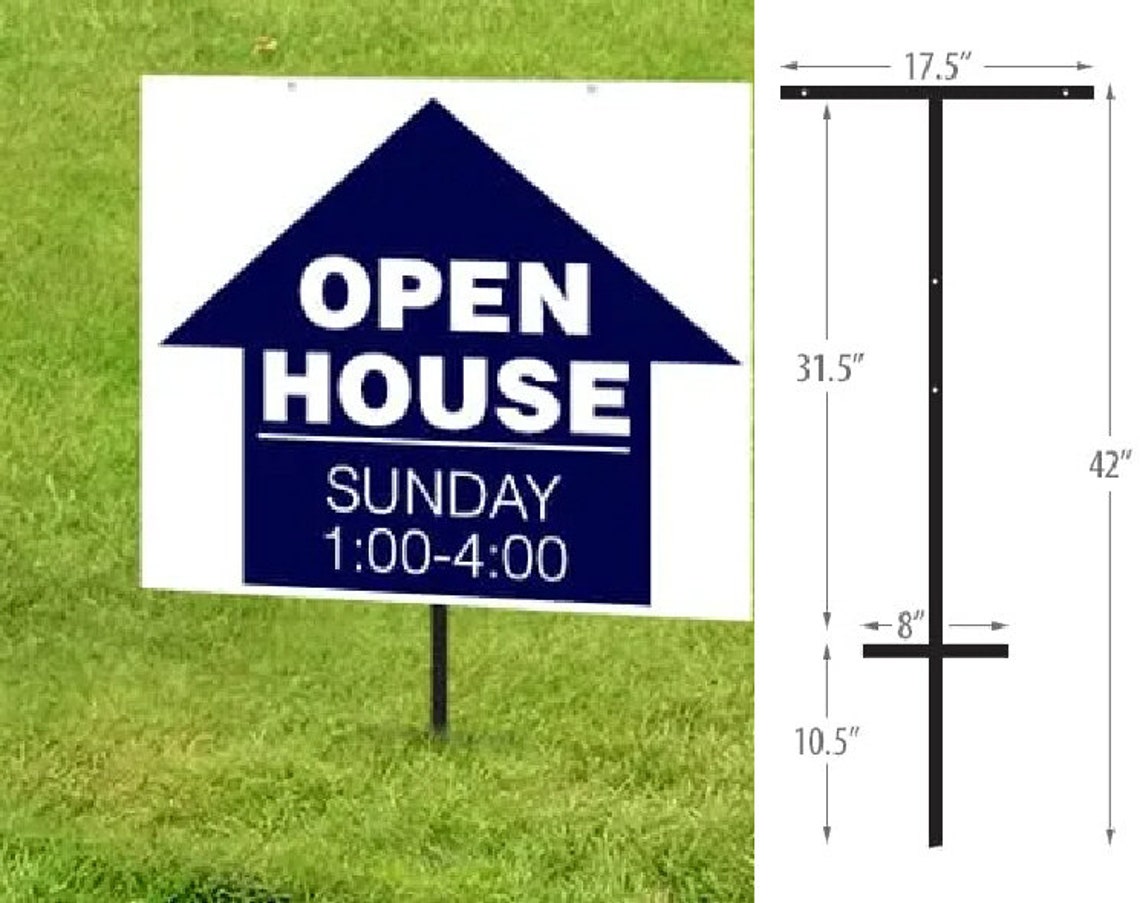 TBAR Stake 10 Pack T-bar Sign Stakes 42'' Heavy Duty - Etsy