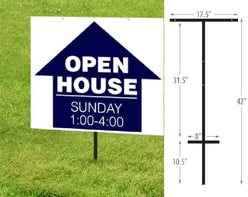 TBAR Stake 10 Pack T-bar Sign Stakes 42'' Heavy Duty - Etsy
