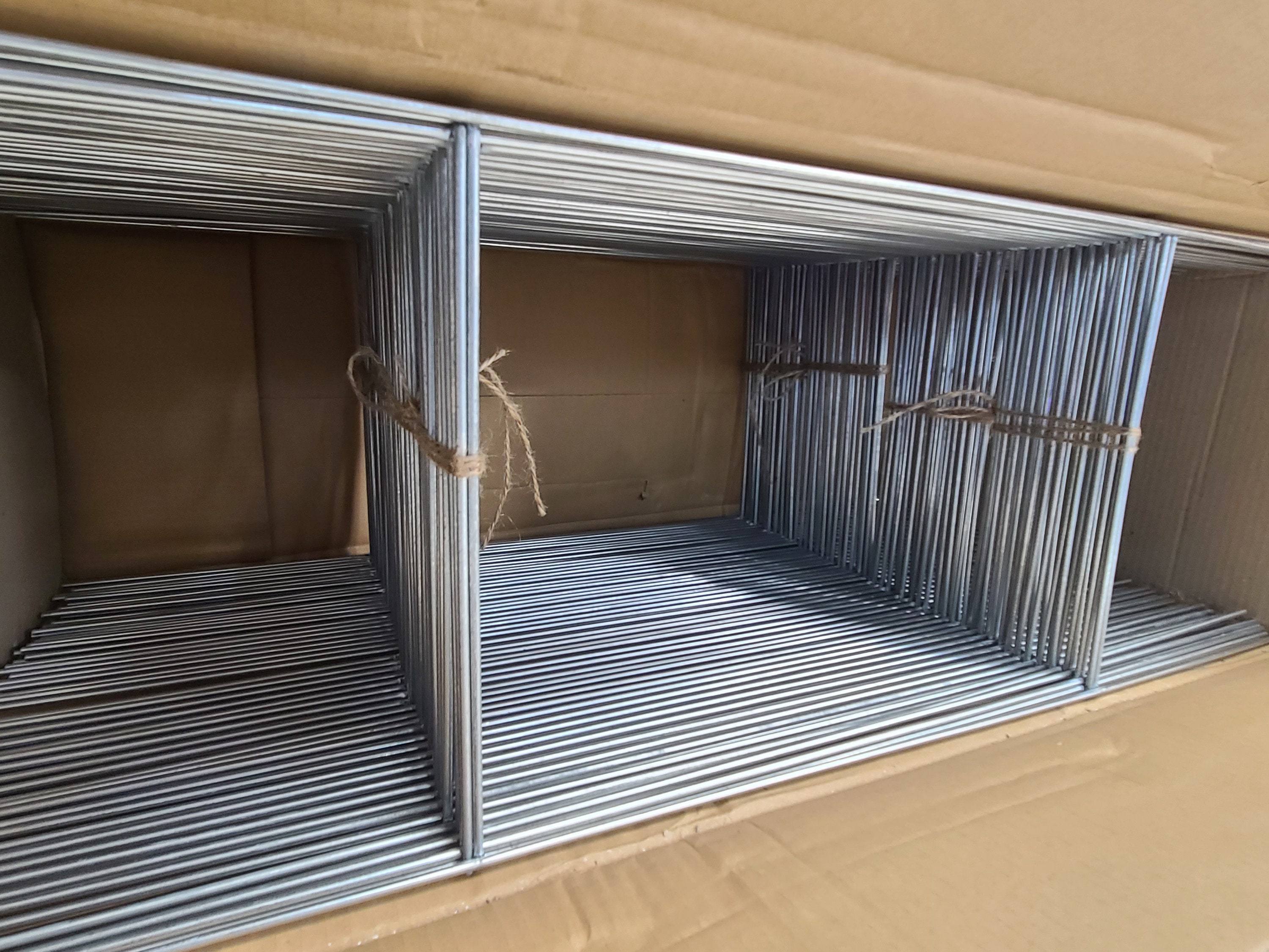 Pack of 50 10"x"30 Double H Wire Stand/stake/sign Holders for Yard ...