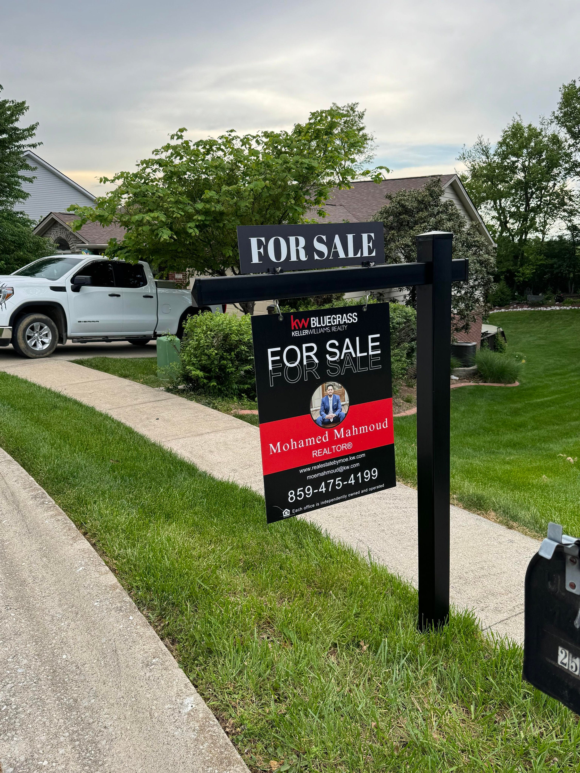 Custom Real Estate Sign PVC Post Sign Panel & Rider, for Sale, Open ...