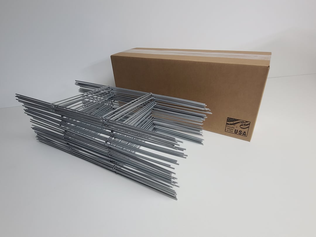Pack of 50 10"x"24 Double H Wire Stand/stake/sign Holders for Yard ...
