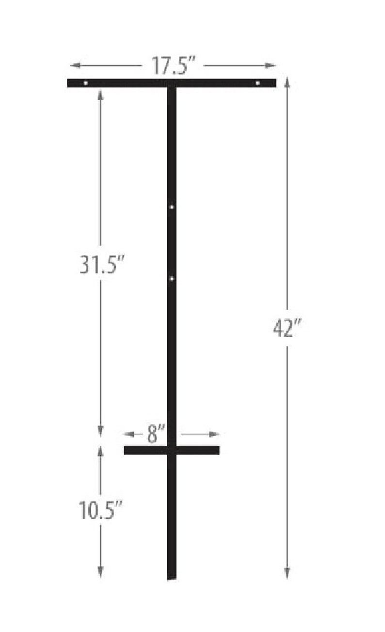 TBAR Stake 10 Pack T-bar Sign Stakes 42'' Heavy Duty - Etsy