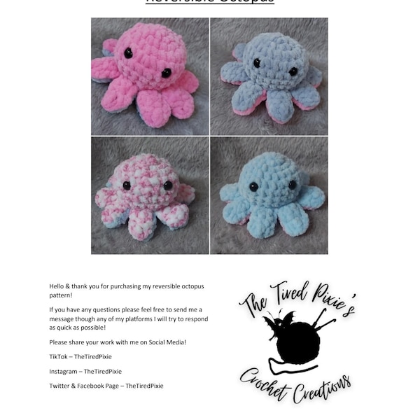 Mood Octopus Plush - Etsy