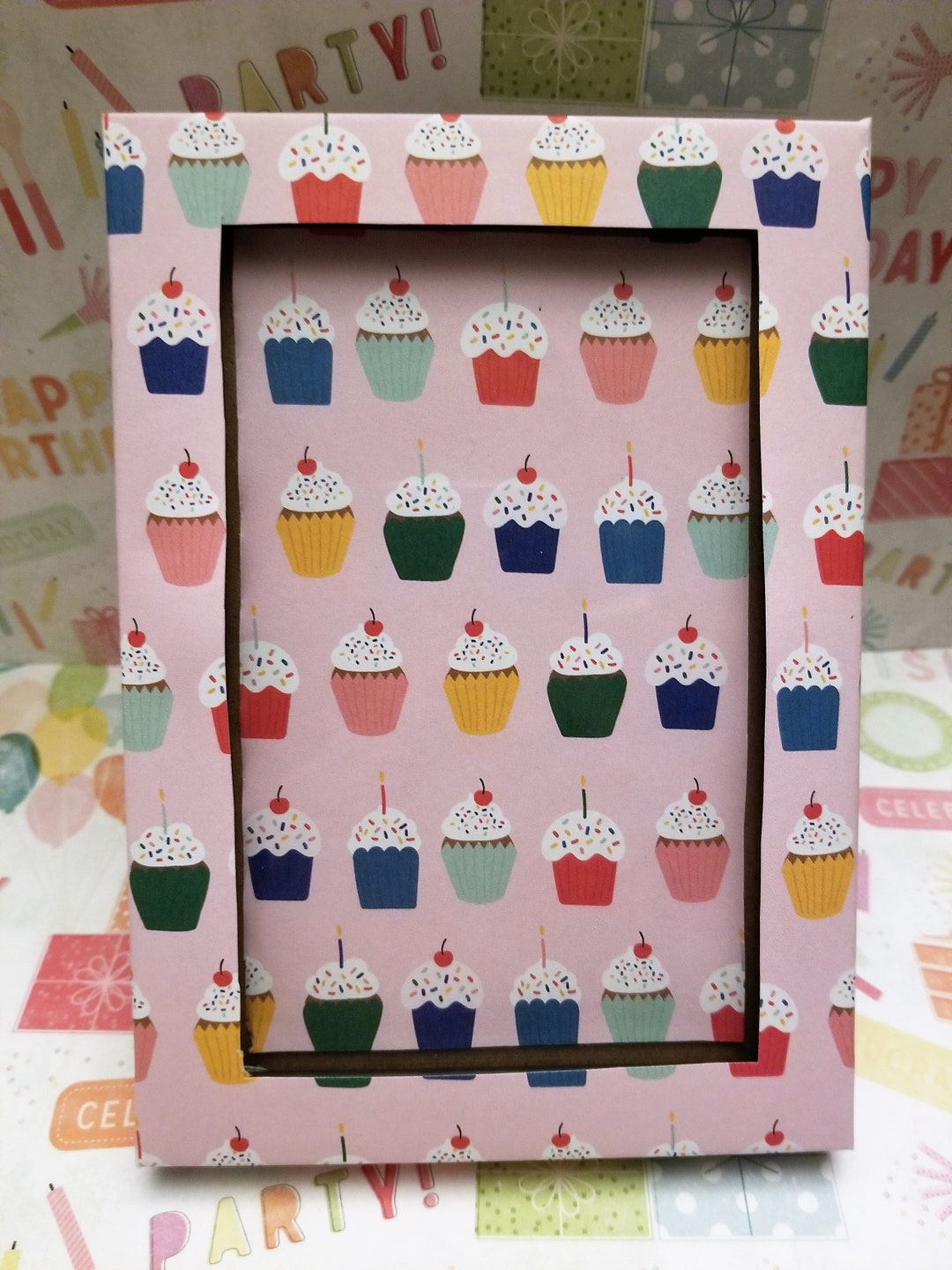 Cupcakes Birthday Picture Frame *DISCONTINUED* - Etsy