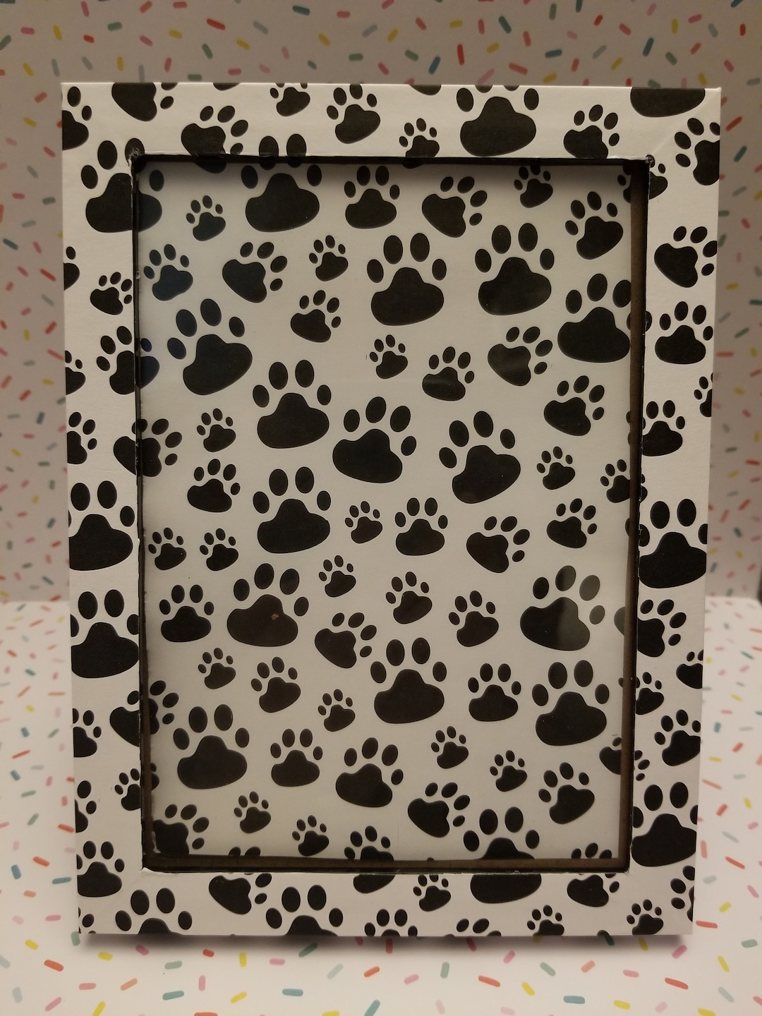 Paw Prints Animal Lover Picture Frame - Etsy