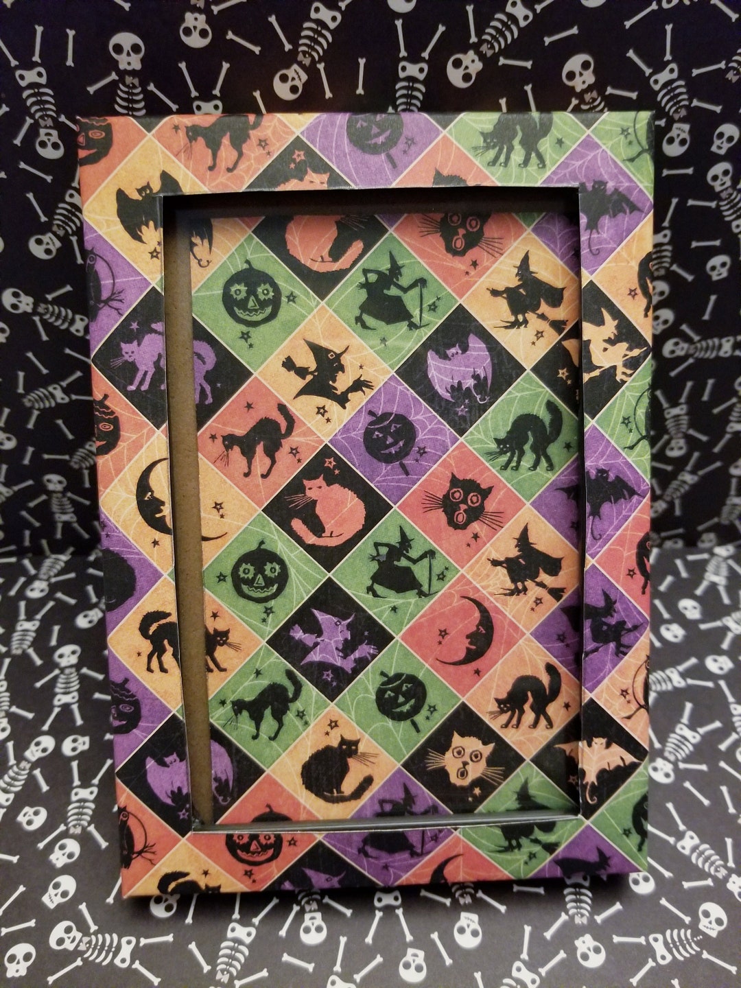 Spooky Silhouette Halloween Picture Frame - Etsy