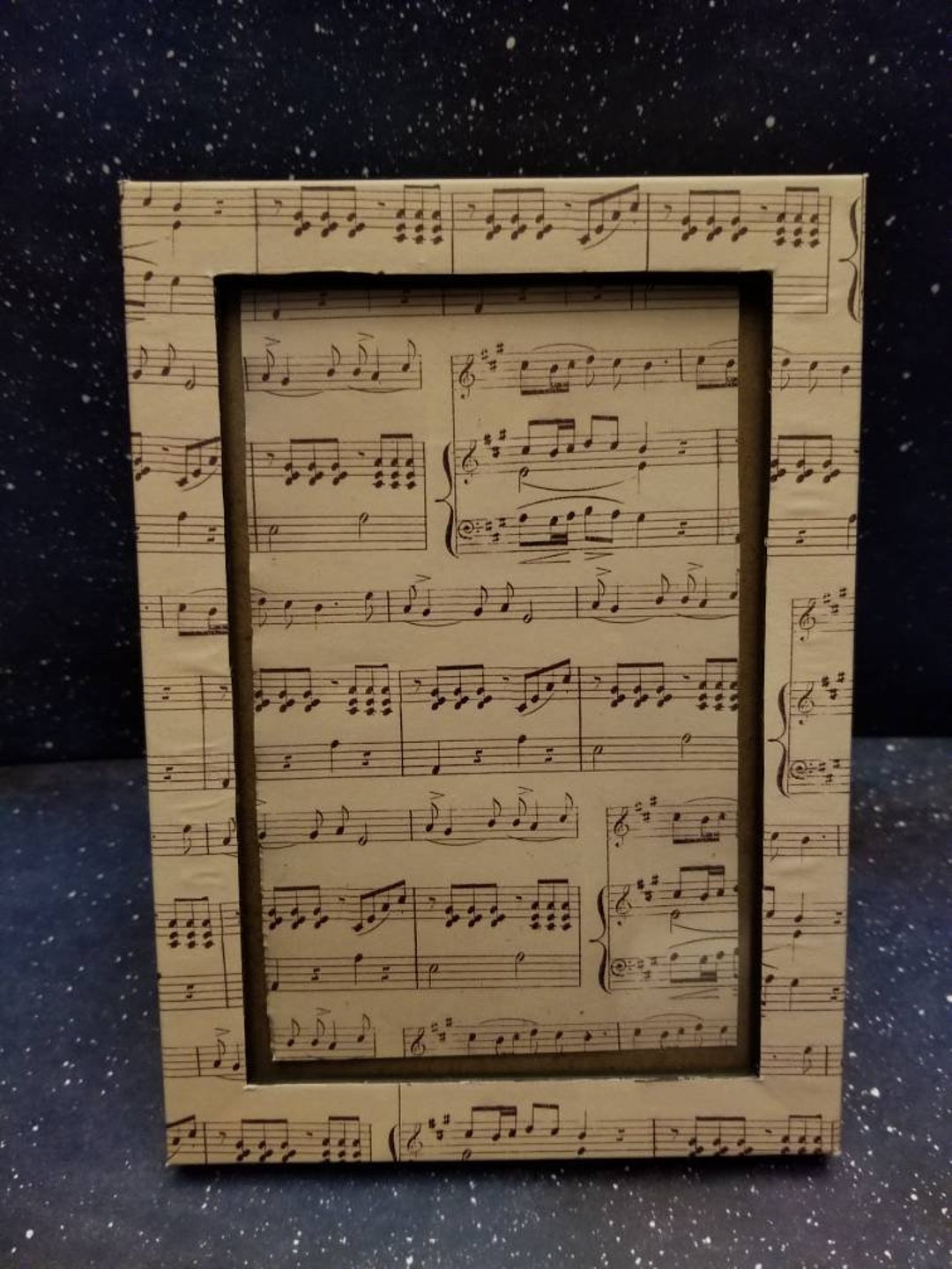 Sheet Music Tan Picture Frame - Etsy