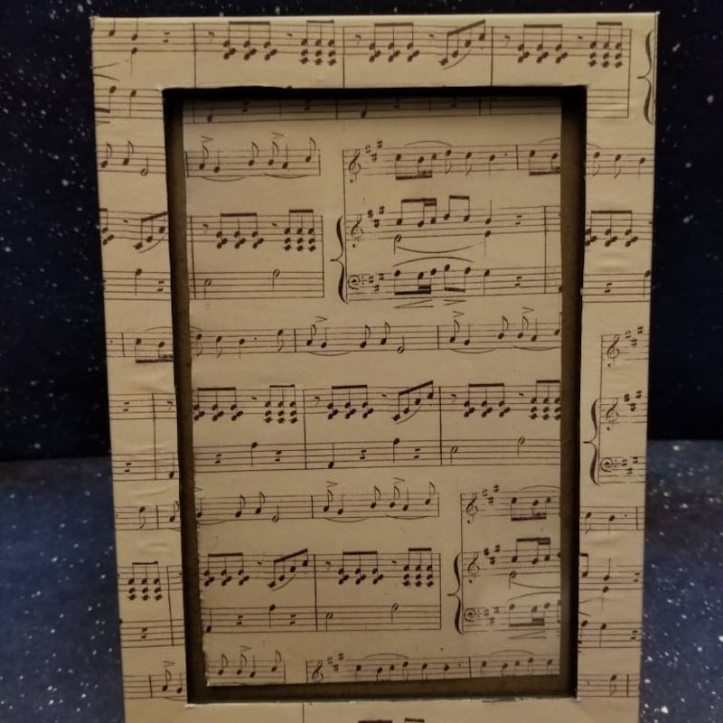 Music Note Picture Frames - Etsy