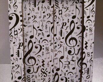 Music Picture Frame With Sheet Music 5x7 Photo - Etsy