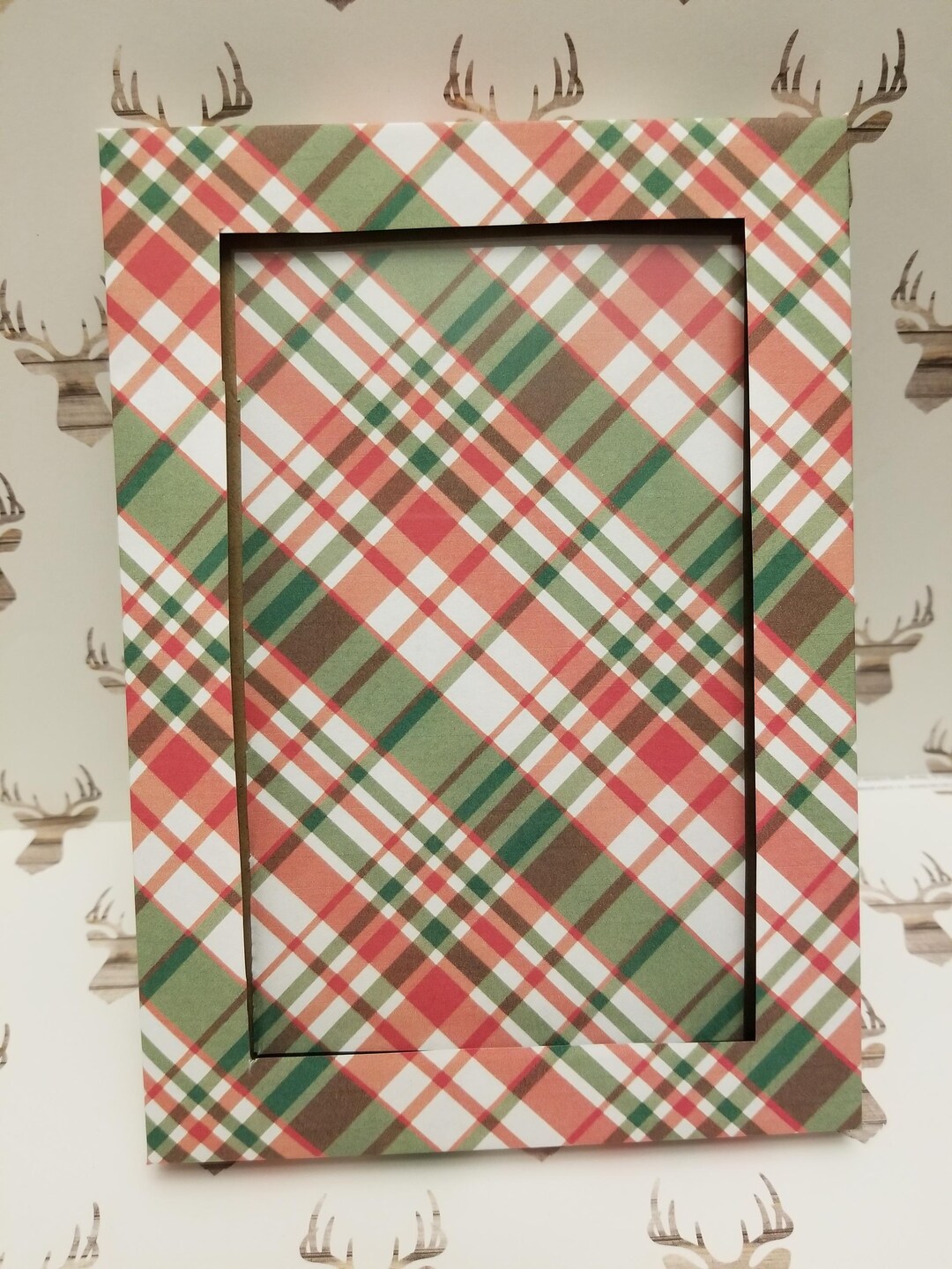 Seasons Plaid Picture Frame - Etsy