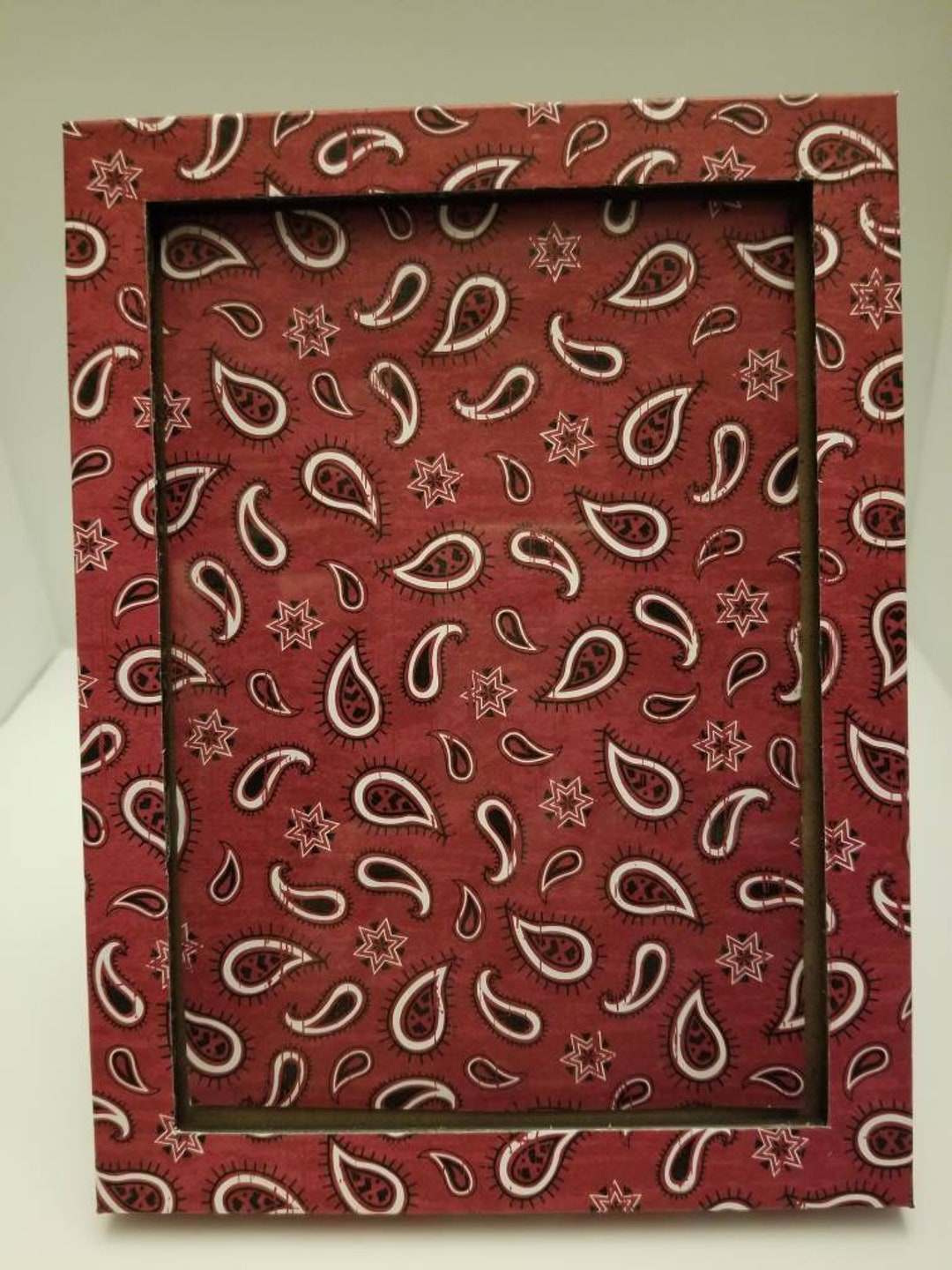 Paisley Bandana Picture Frame - Etsy