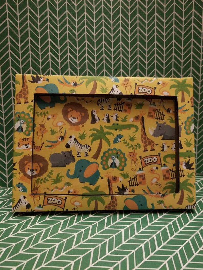 Zoo Animals Picture Frame *DISCONTINUED* - Etsy
