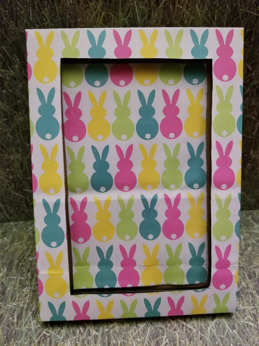 Colorful Bunnies Easter Picture Photo Frame - Etsy