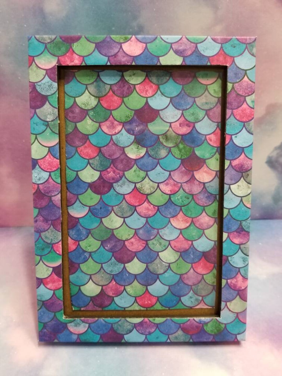Mermaid Scales Picture Frame - Etsy