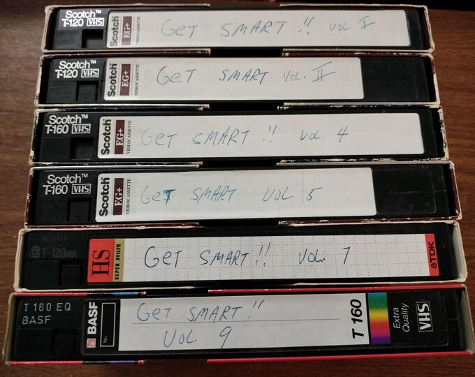 1991 Nickelodeon Nick at Nite Broadcast Sold as Blank (6) VHS Tape ...