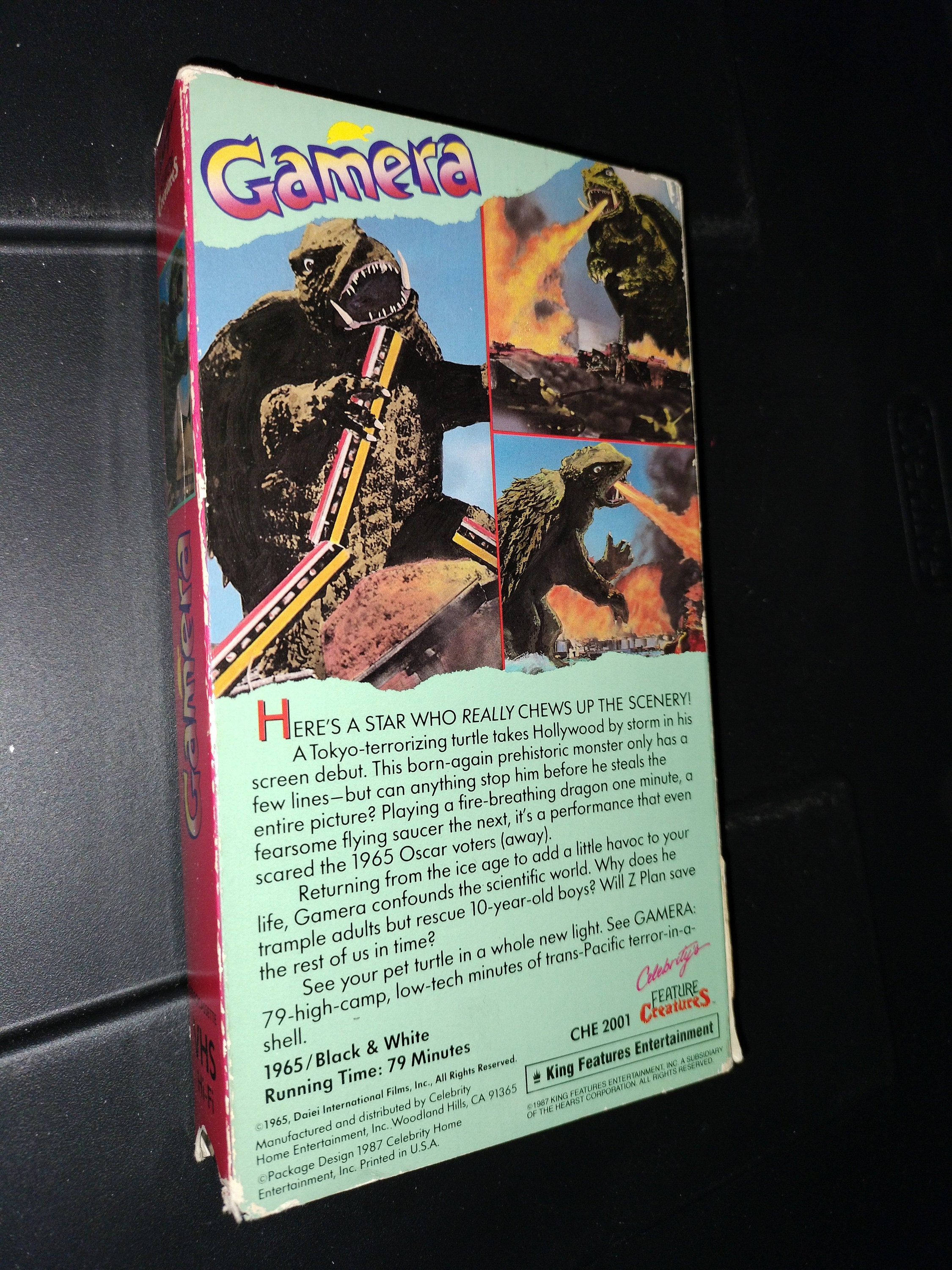 Gamera VHS 1965 Kaiju Classic - Etsy