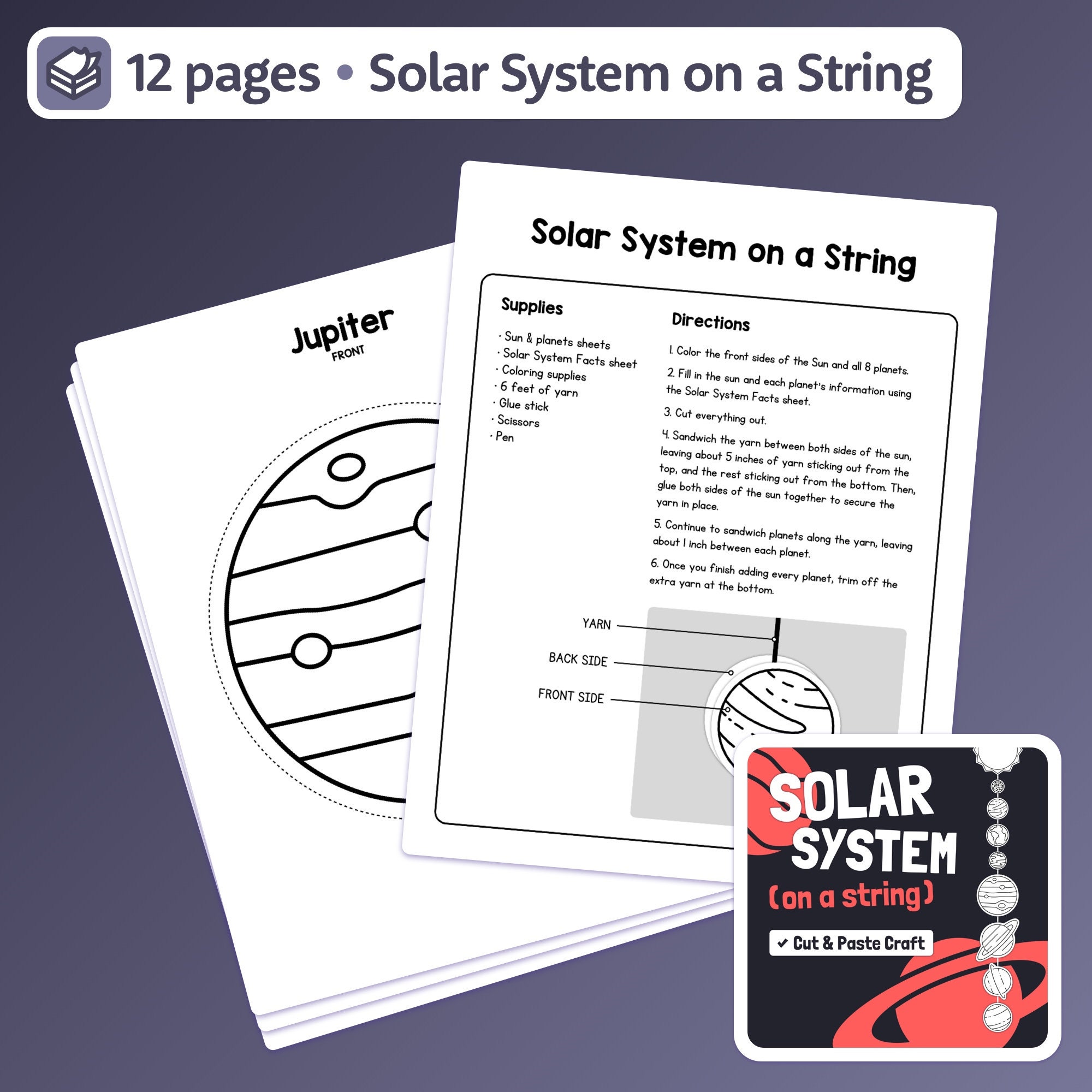 Low Prep Science Crafts Bundle 1st Grade Science, 2nd Grade Science ...