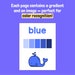 Classroom Color Posters | Shades of Color Classroom Decor ...