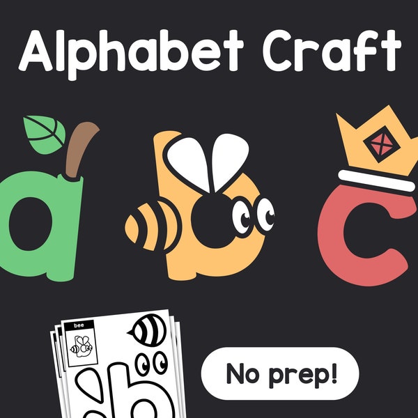 The Alphabet Printable - Etsy