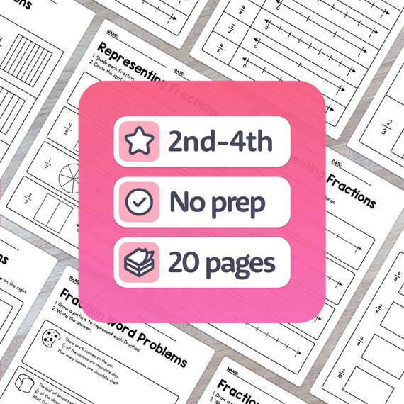 Fraction Worksheets 4th Grade Common Core