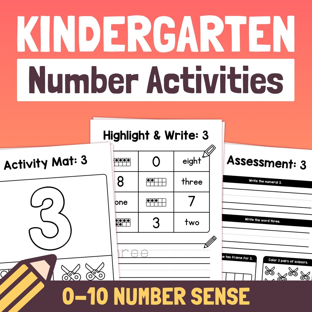 Number Sense Unit | Learn Numbers 0-10 Activity, Number Recognition ...