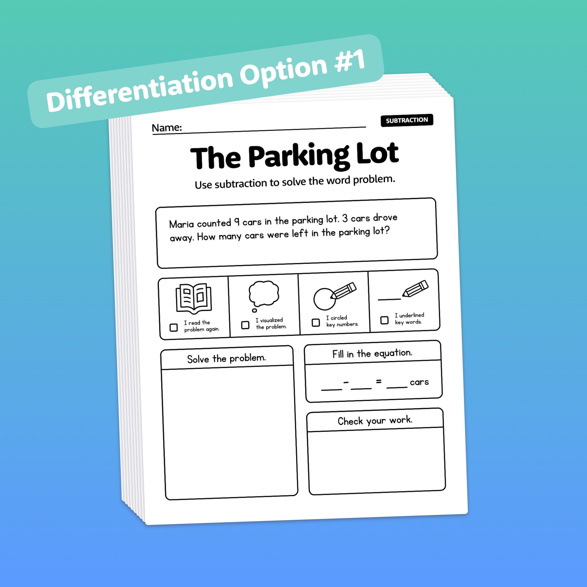 2nd Grade Addition and Subtraction Word Problem Worksheets Addition and ...