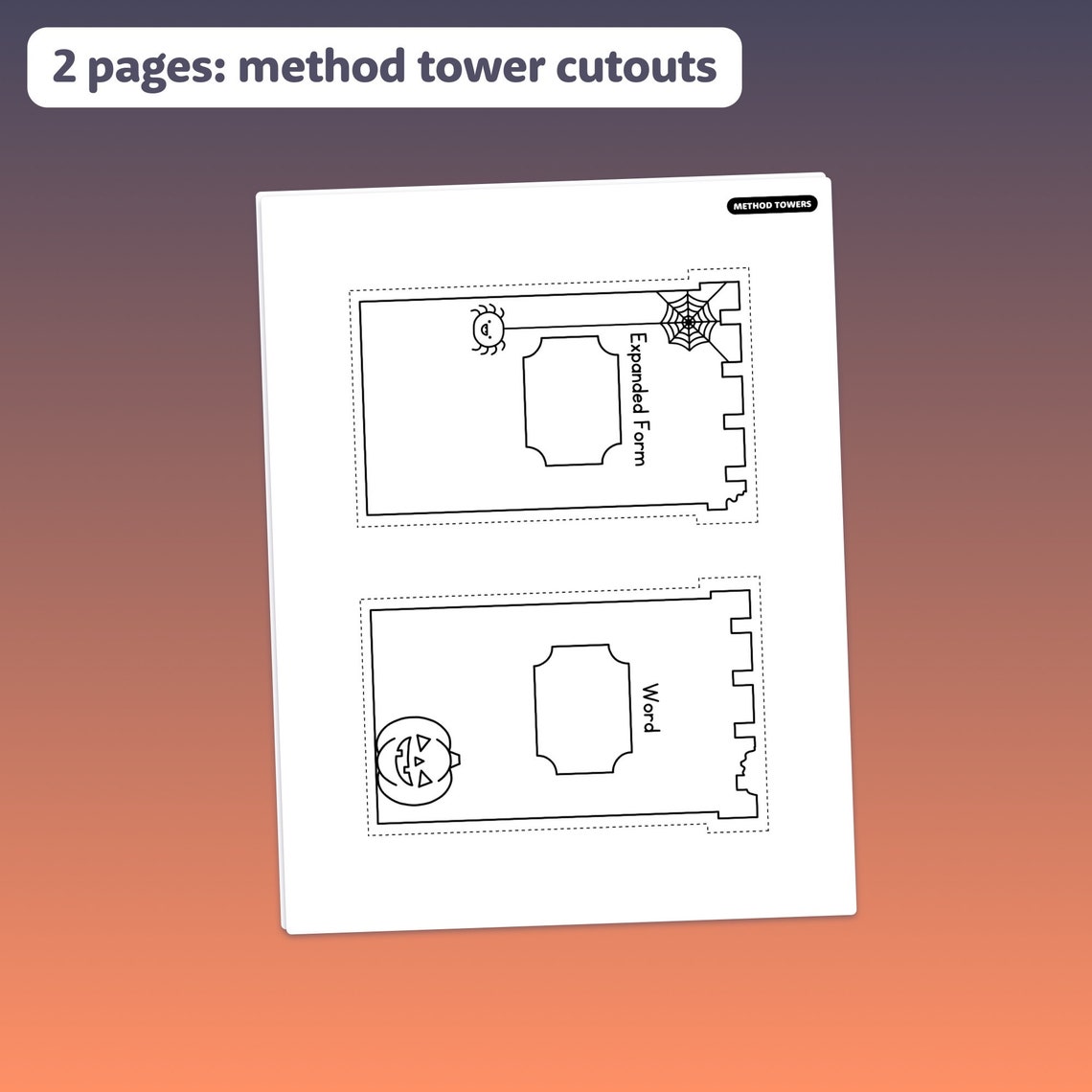 Halloween Place Value Craft | 1st, 2nd, 3rd Grade Halloween Math Craft ...
