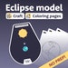Solar Eclipse & Lunar Eclipse Craft | 2nd, 3rd, 4th, 5th, 6th Grade ...