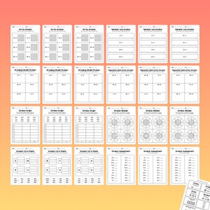 No Prep Division Worksheets | 2nd, 4th, 3rd Grade Division Activities ...