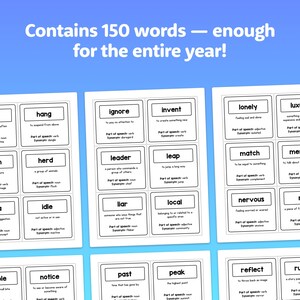 2nd Grade Vocabulary | 2nd Grade Daily Vocab Word of the Day, 2nd Grade ...