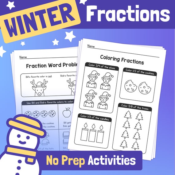 Math Fraction Coloring Pages [2025]