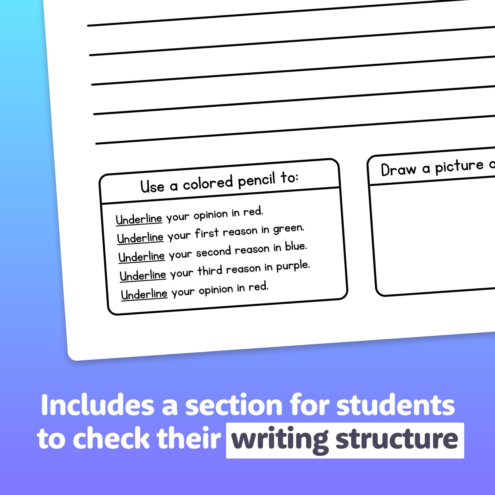 No Prep Opinion Writing Prompts | 2nd Grade Opinion Writing Activity ...