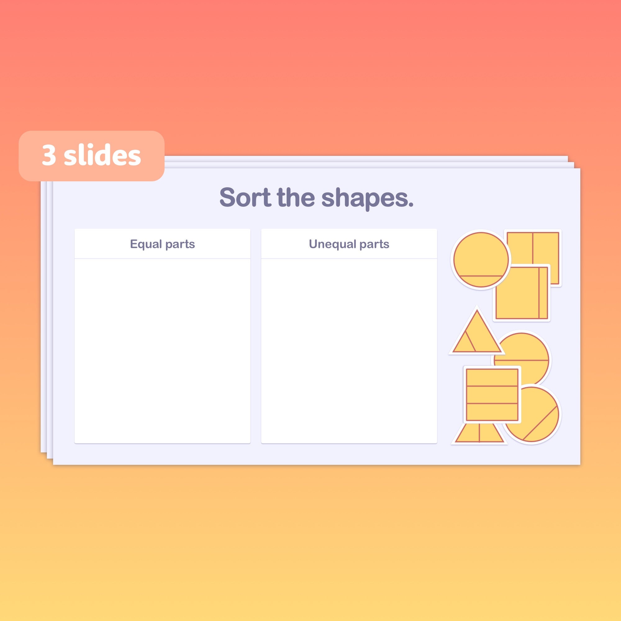 Beginner Fractions Activities & Fractions Lesson Fractions for Google ...