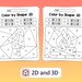 No Prep 2D and 3D Shapes Worksheets | Kindergarten, 2nd, 1st Grade Math ...