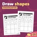 Classify Objects Worksheets | Kindergarten Math Centers, Sorting Shapes ...
