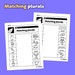Singular & Plural Nouns Worksheets and Centers | Kindergarten ELA ...