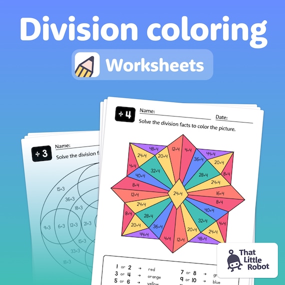 Printable Division Coloring Pages [2025]
