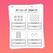 No Prep Arrays Worksheets Multiplication and Repeated Addition ...