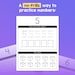 Handwriting Numbers 0-10 Worksheets | Basic Counting and Number Writing ...
