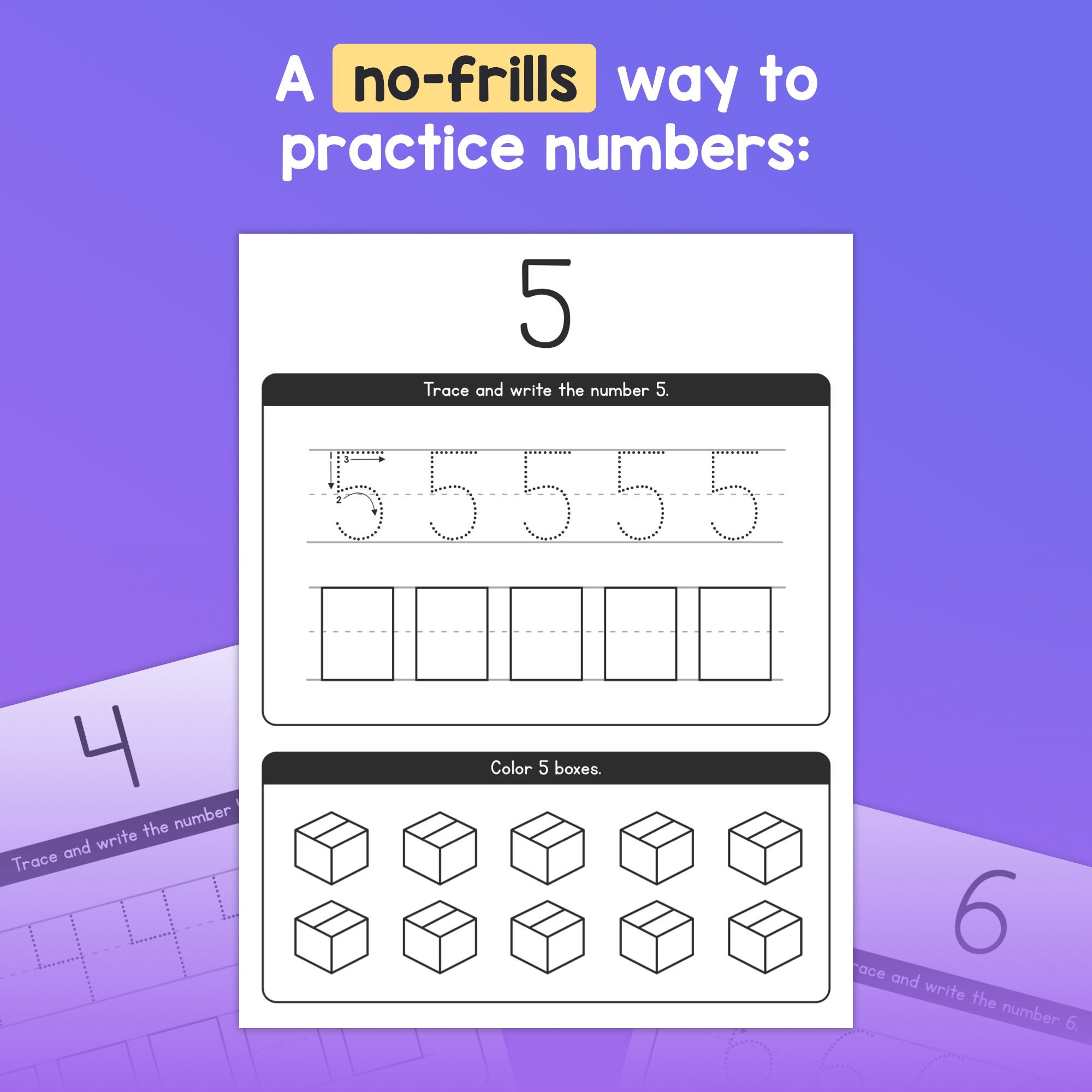 Handwriting Numbers 0-10 Worksheets | Basic Counting and Number Writing ...